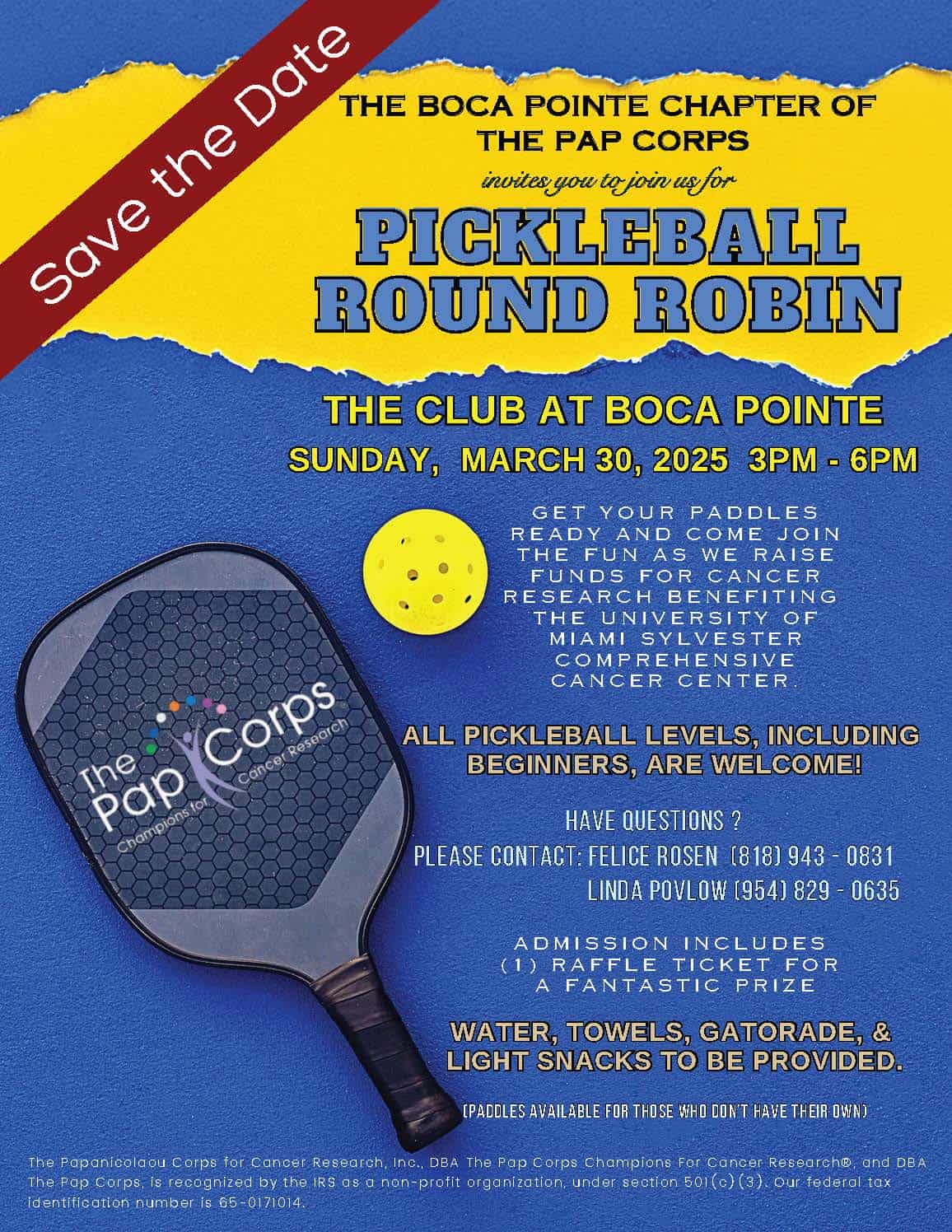 Boca Pointe Pickleball Round Robin | The Pap Corps