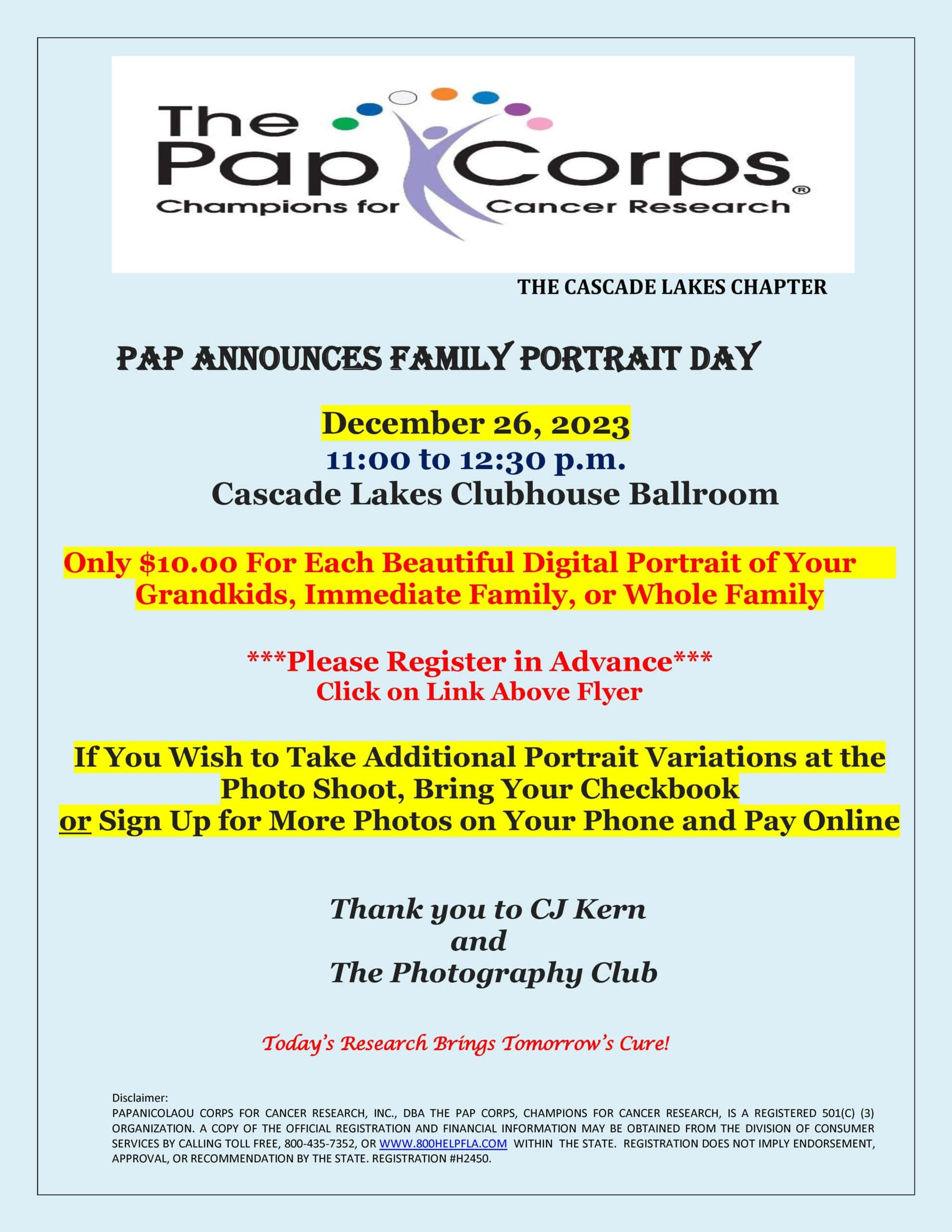 Cascade Lakes Family Portrait Day! | The Pap Corps