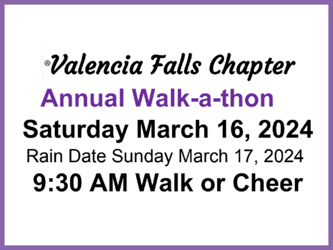 Valencia Falls Walkathon | The Pap Corps